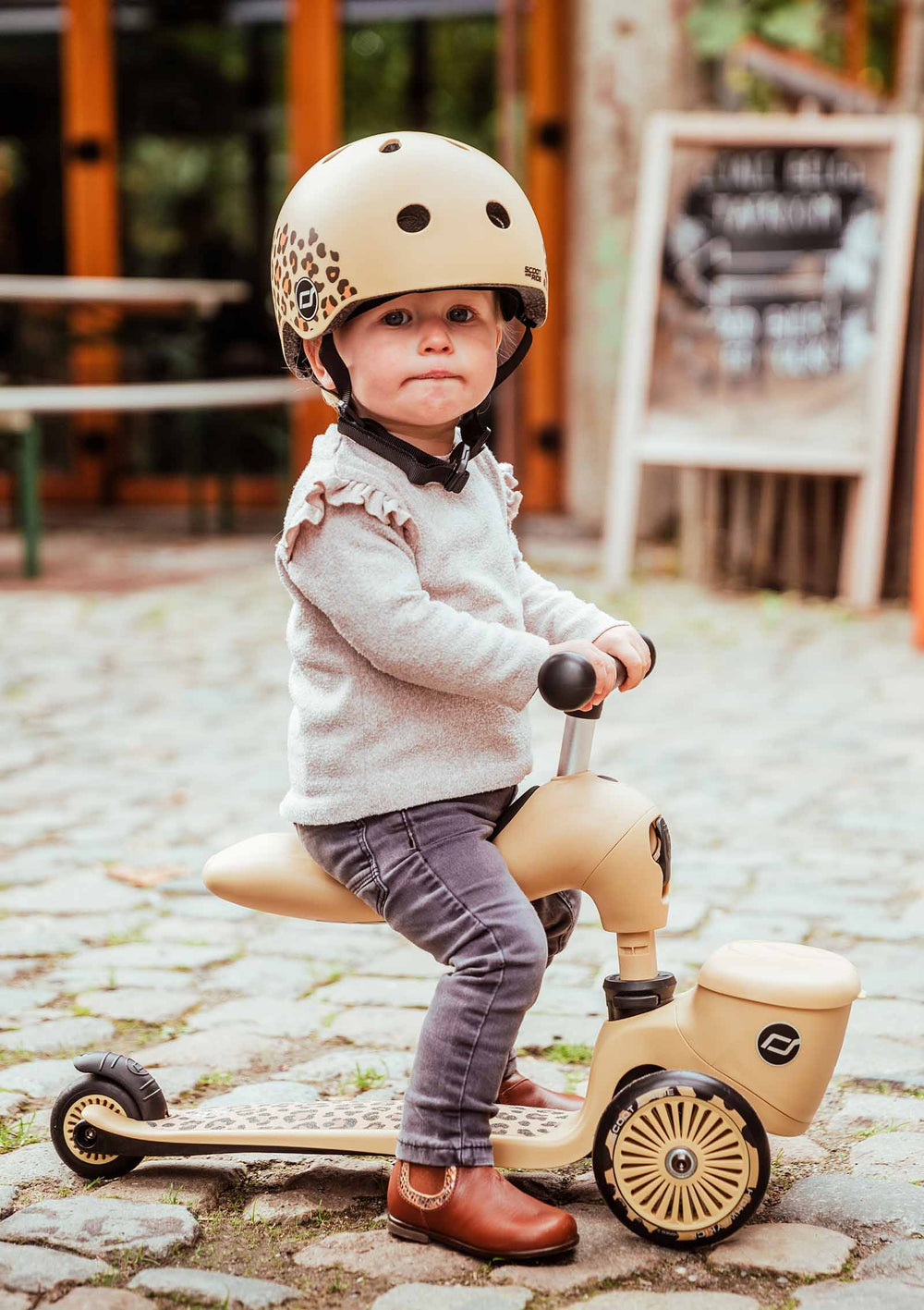 Scoot and Ride 2in1 'Highway Kick 1 Lifestyle' Leopard | KIND DER STADT