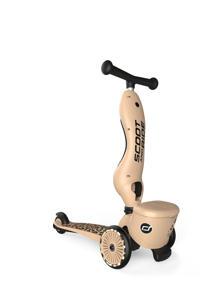 Scoot and Ride 2in1 'Highway Kick 1 Lifestyle' Leopard | KIND DER STADT