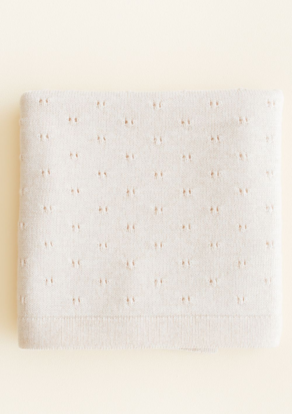 HVID Merino Decke 'Bibi' Cream
