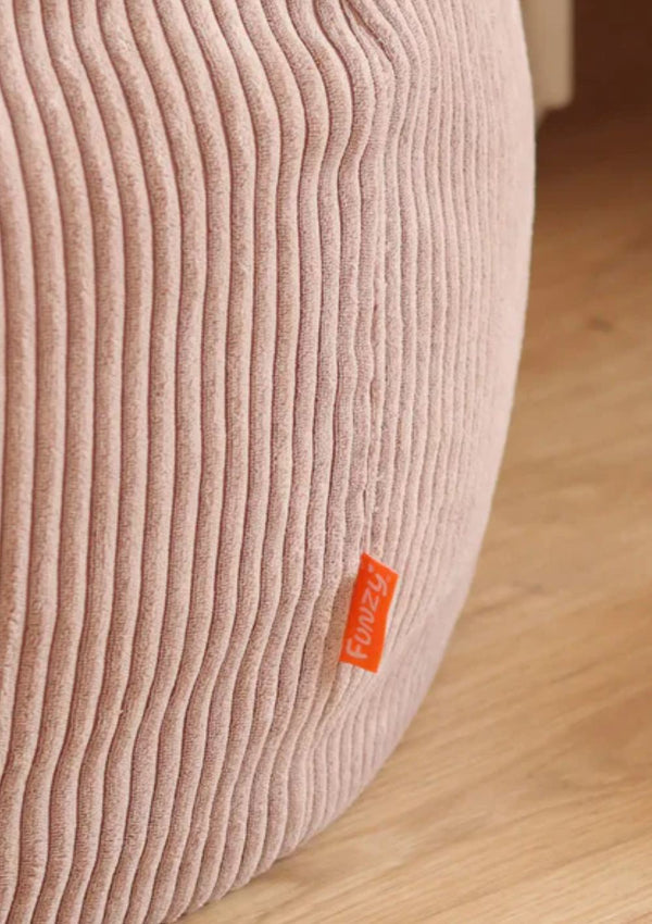 Funzy Sitzsack Cord Kirschblüte Rosa