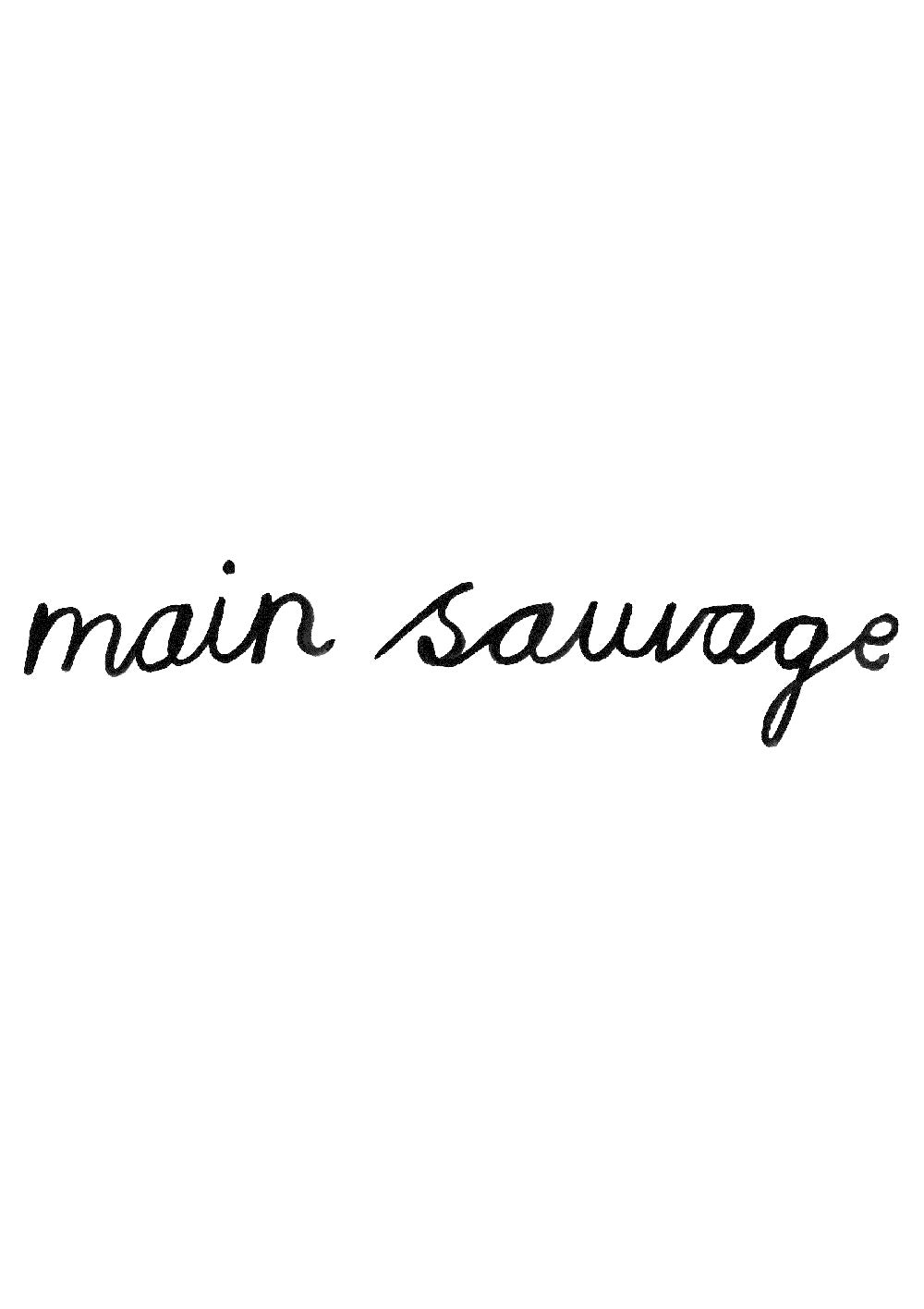 main sauvage bei KIND DER STADT
