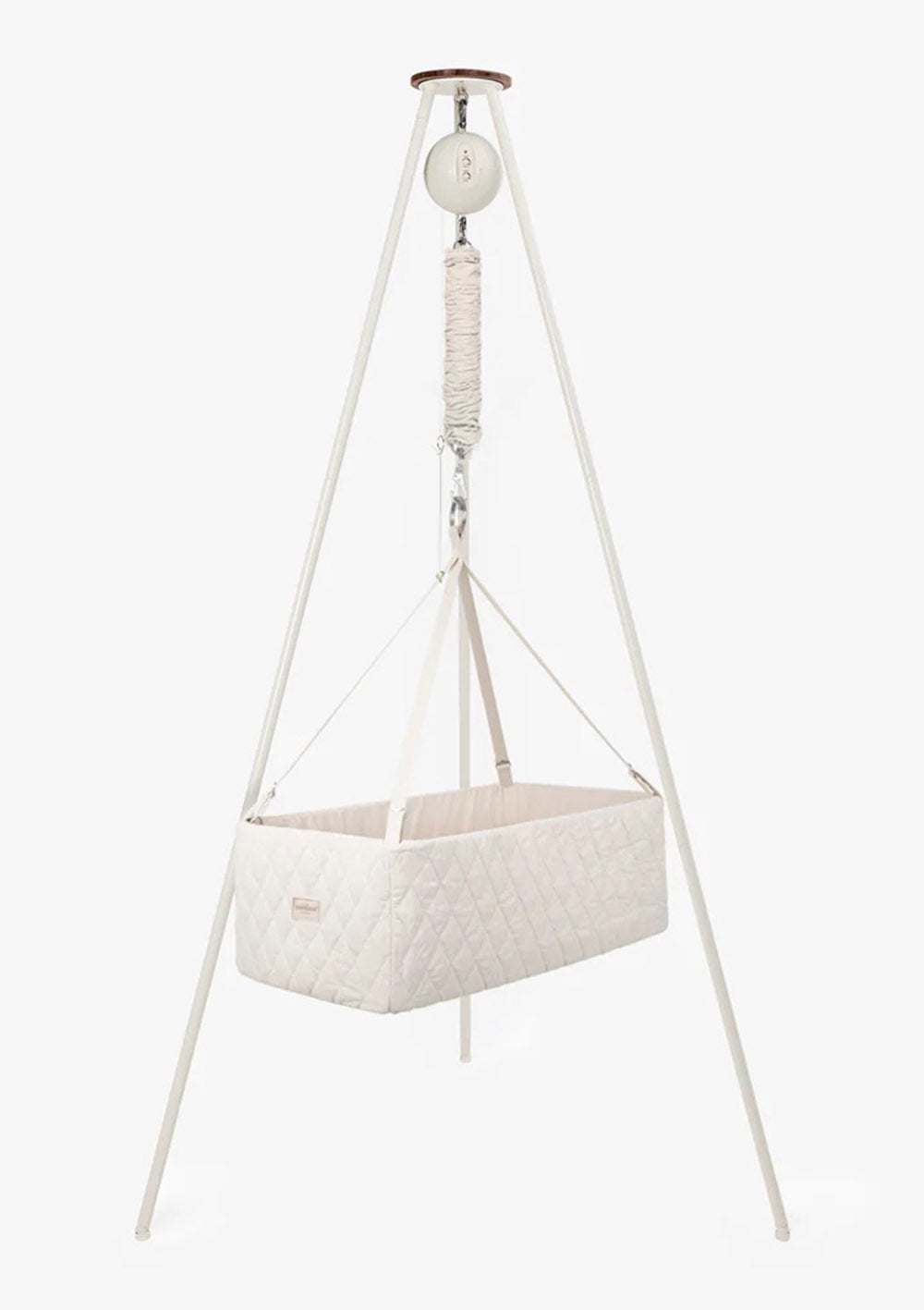 Moonboon Wiegen-Set Natur mit Motor 2.0 & Gestell | KIND DER STADT